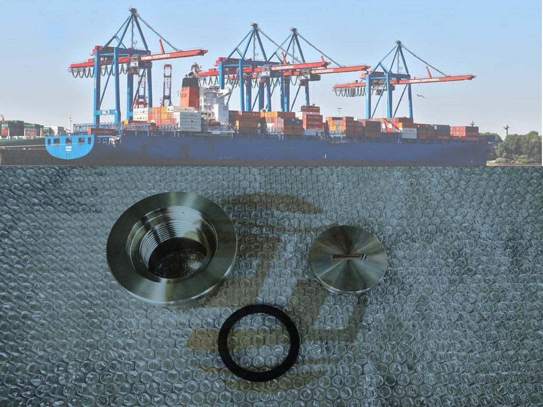 316L Stainless Steel Sounding Pipe Head For Marine Sewage Treatment ...